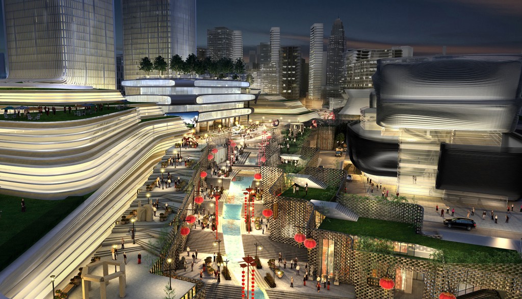 Ningbo Yinzhou Southern CBD Portal | amphibianArc